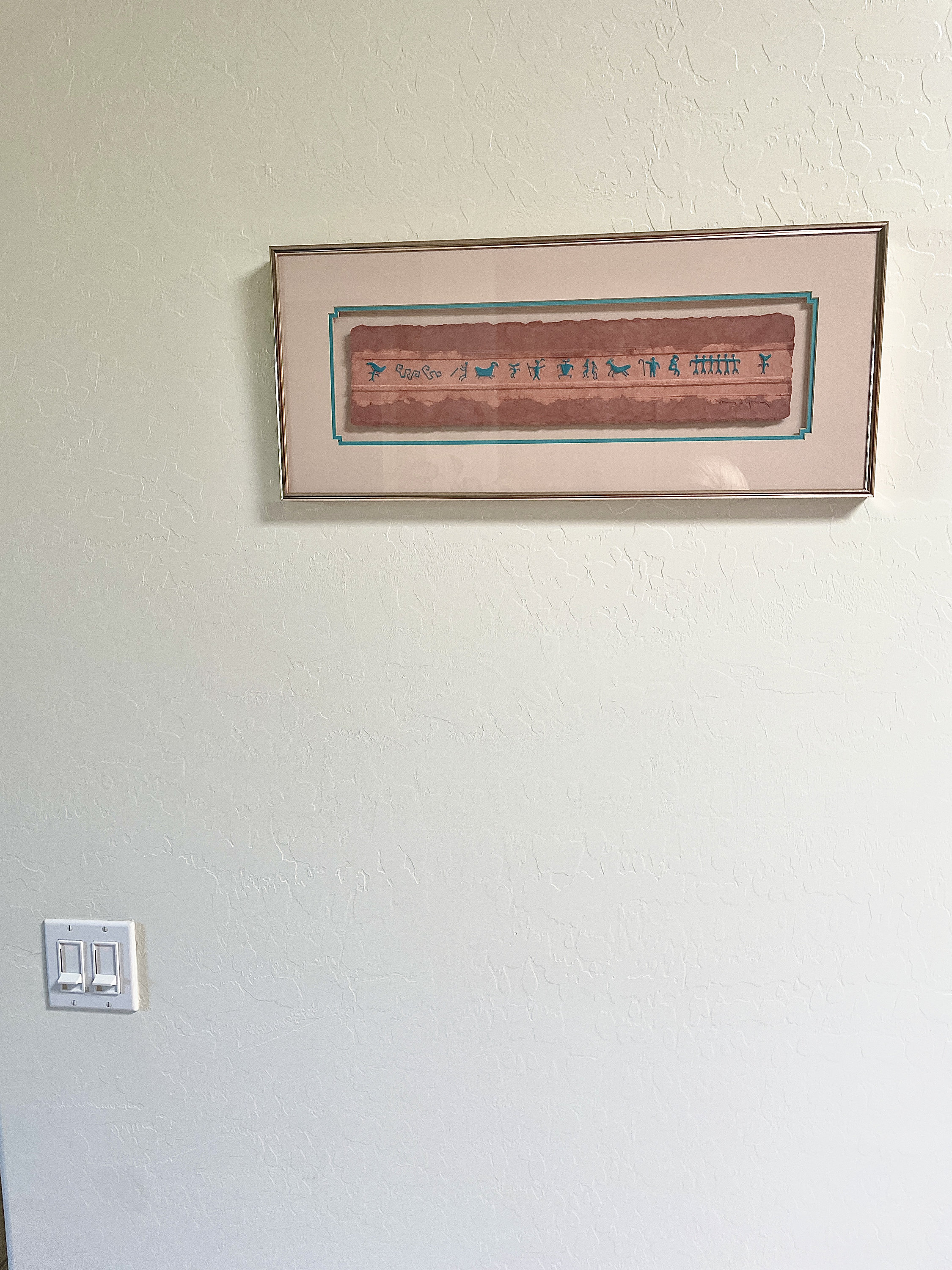 Southwest Original Canyon De Chelly Hand Cast Paper Art by Nancy J ...