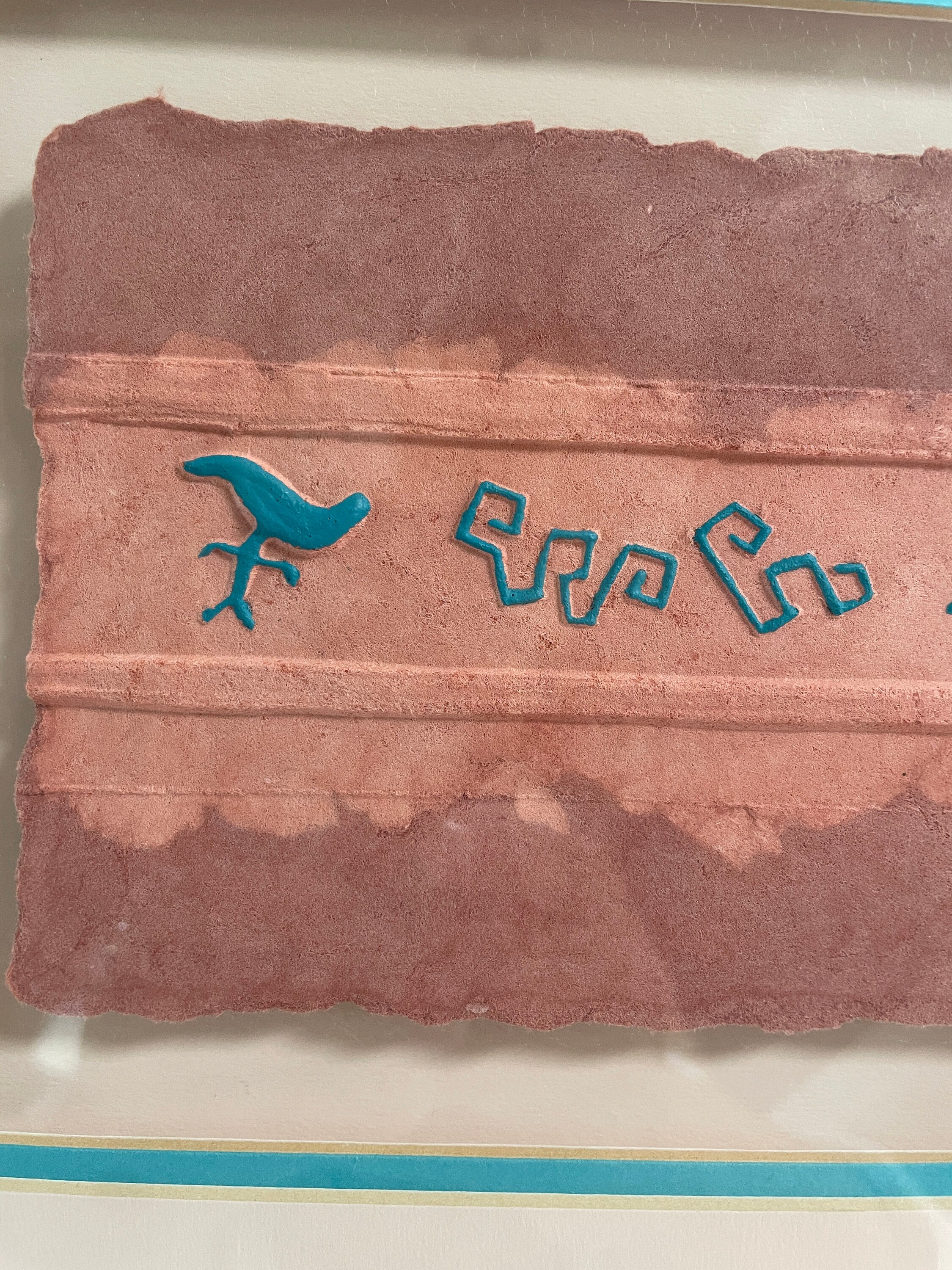 Southwest Original Canyon De Chelly Hand Cast Paper Art by Nancy J ...