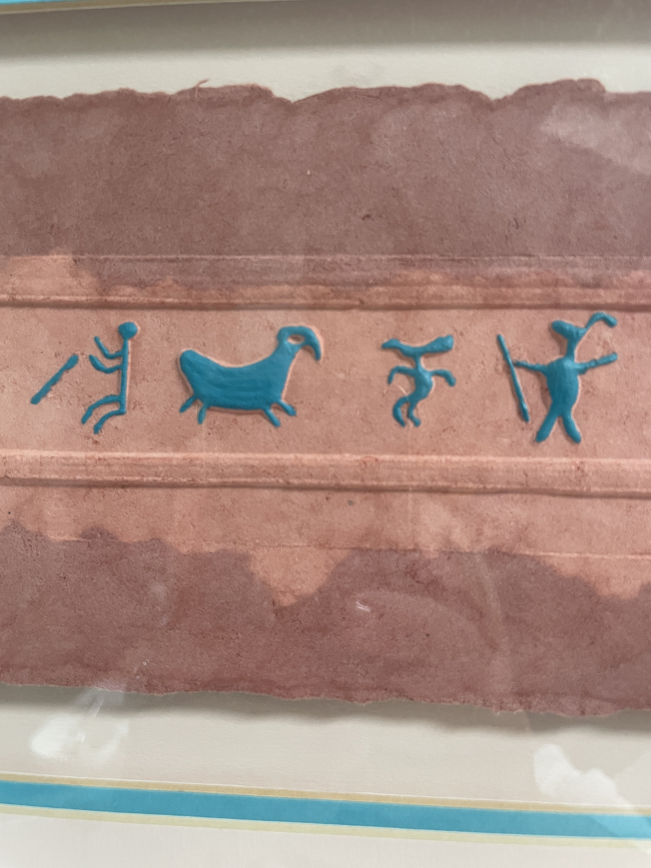 Southwest Original Canyon De Chelly Hand Cast Paper Art by Nancy J ...