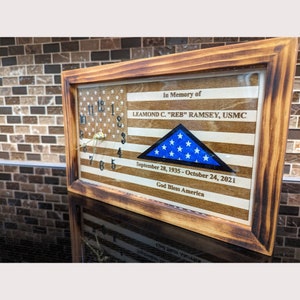 Personalized Memorial Clock, in Memory Of, Military Clock, Hanging Wall ...