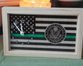 Military Wall Clock - Etsy