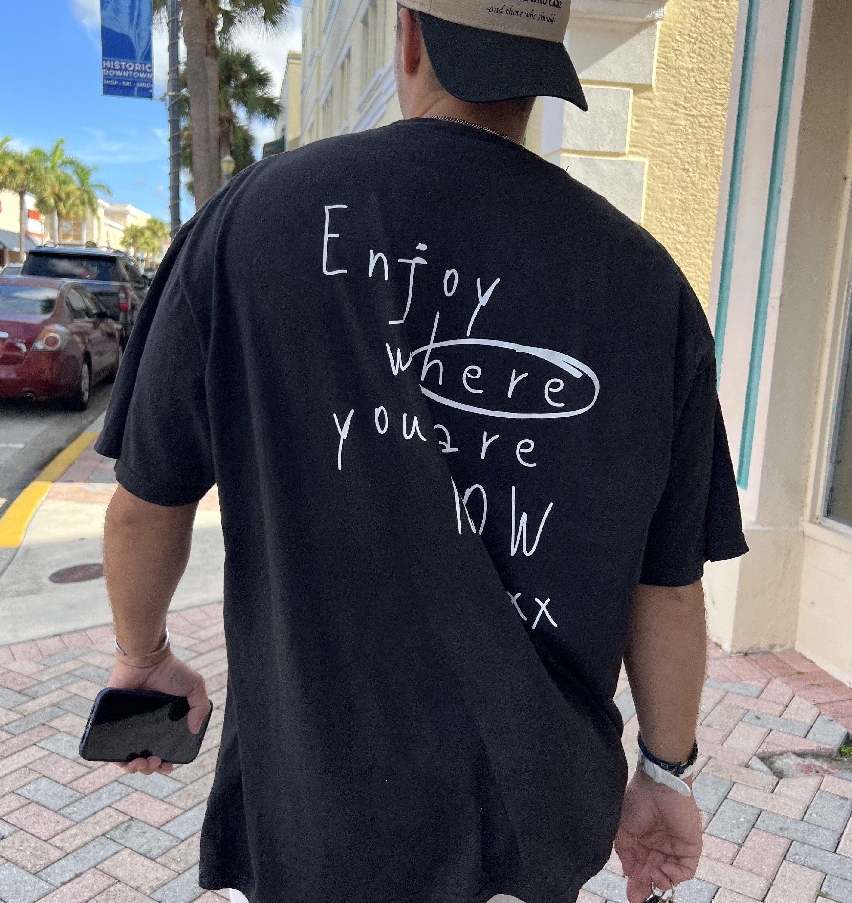 ENJOY HERE TSHIRT - Etsy