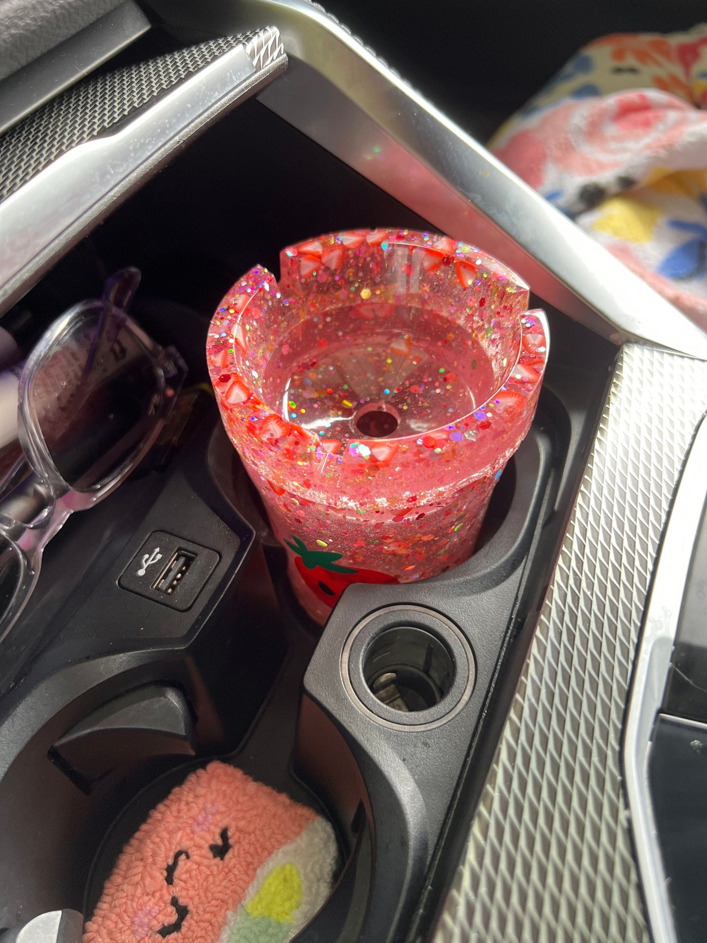 Strawberry Cup Holder Ash Tray - Etsy