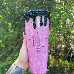 24oz SB Snowglobe Drip Tumbler - Etsy