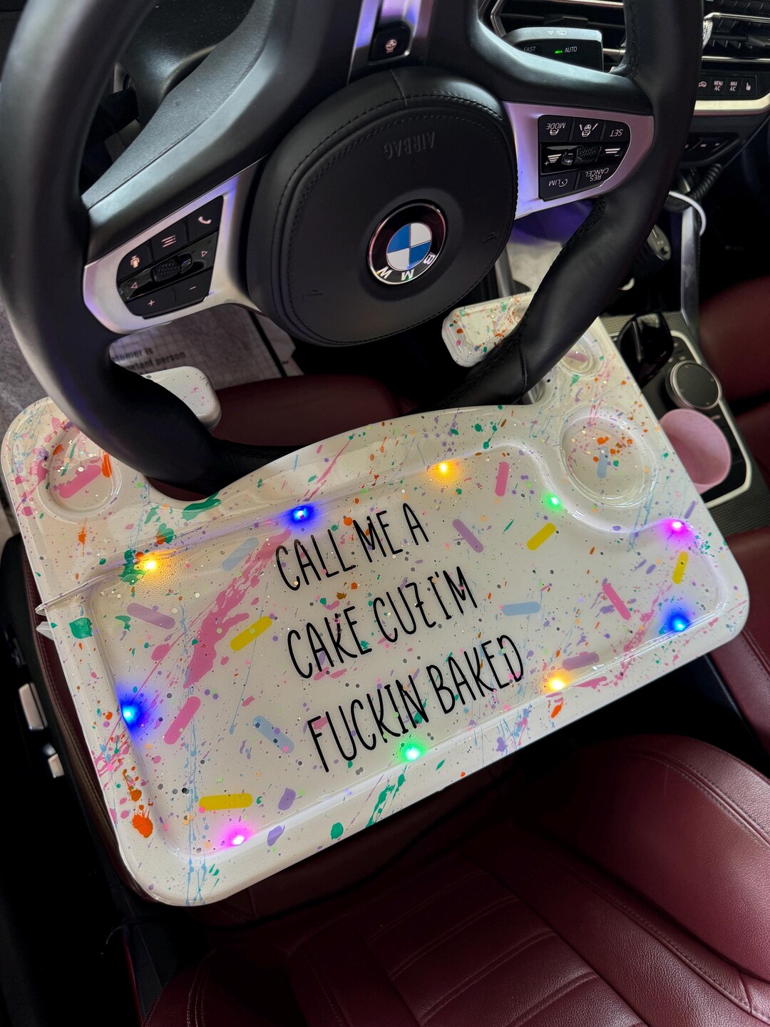 Call Me a Cake Cause I’m Baked Steering Wheel “eating” Tray - Etsy