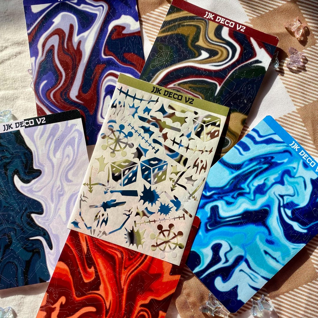 Jujutsu Kaisen Decosticker Sheet V2 / Sticker / Anime/ Anime Sticker ...