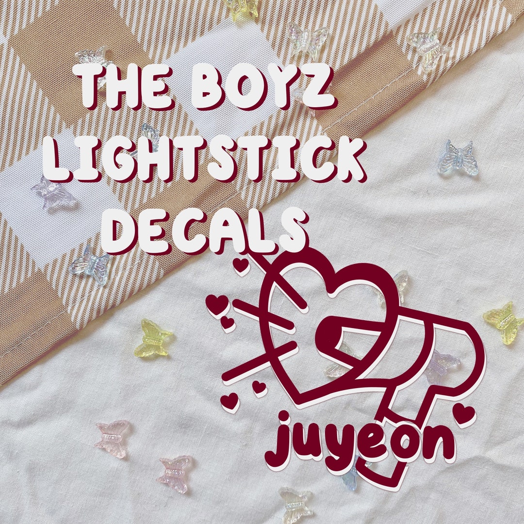 The Boyz Lightstick Decal / Vinyl Sticker / Lightstick Sticker / Decal ...