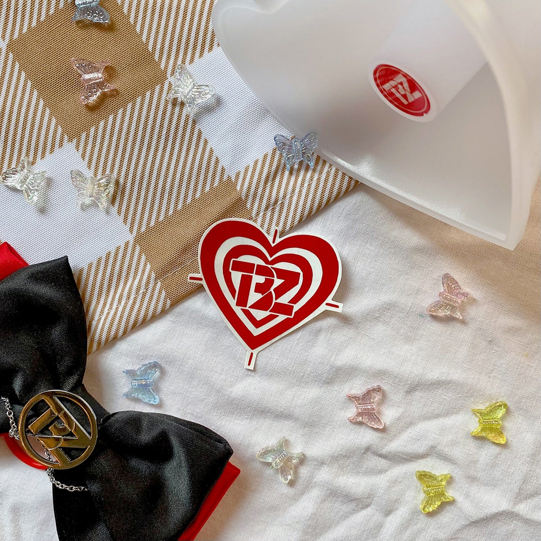 The Boyz Heart Lightstick Decal / Vinyl Sticker / Lightstick Sticker ...