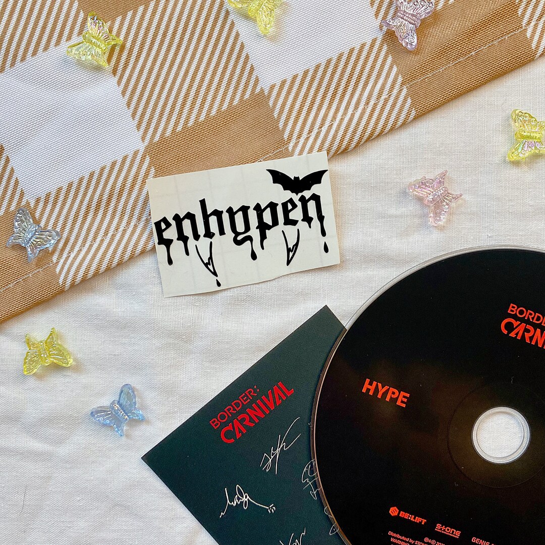 Enhypen Lightstick Decal / Vinyl Sticker / Lightstick Sticker / Decal ...