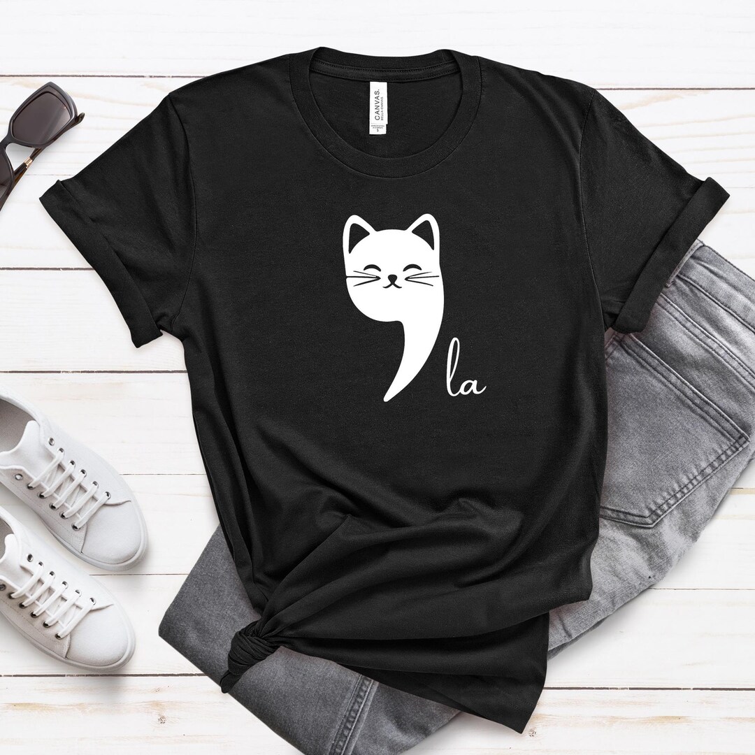 Funny Cat Comma La Kamala Harris for President 2024 Election ,cat Comma ...