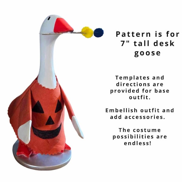 Goose Clothes Pattern - Etsy