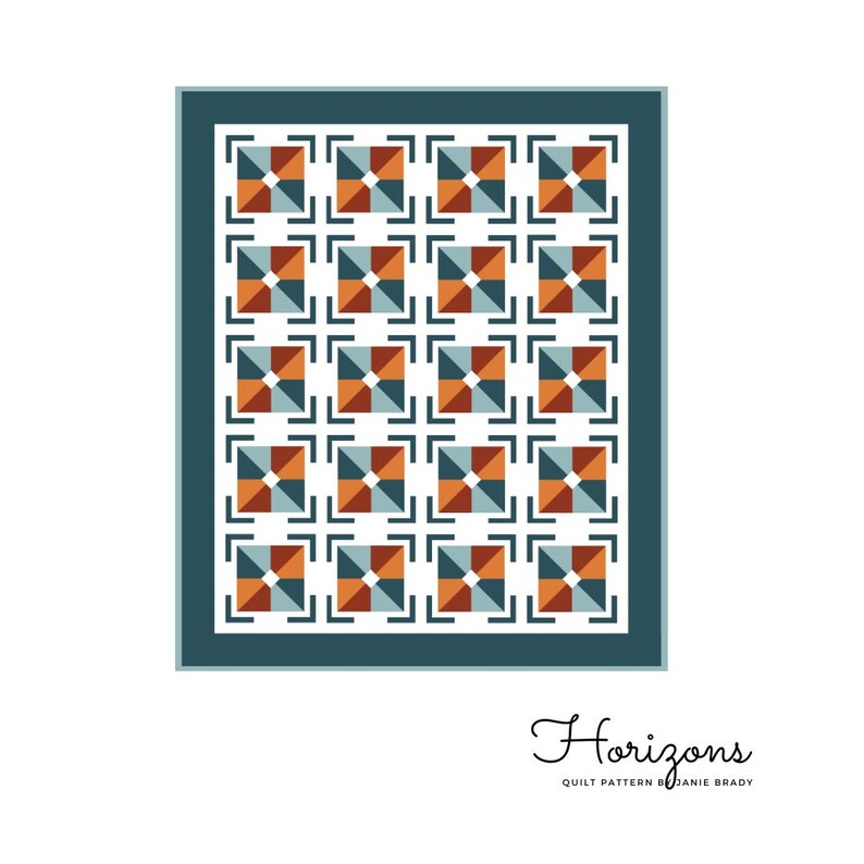 Horizons Quilt Pattern - PDF Pattern - Etsy