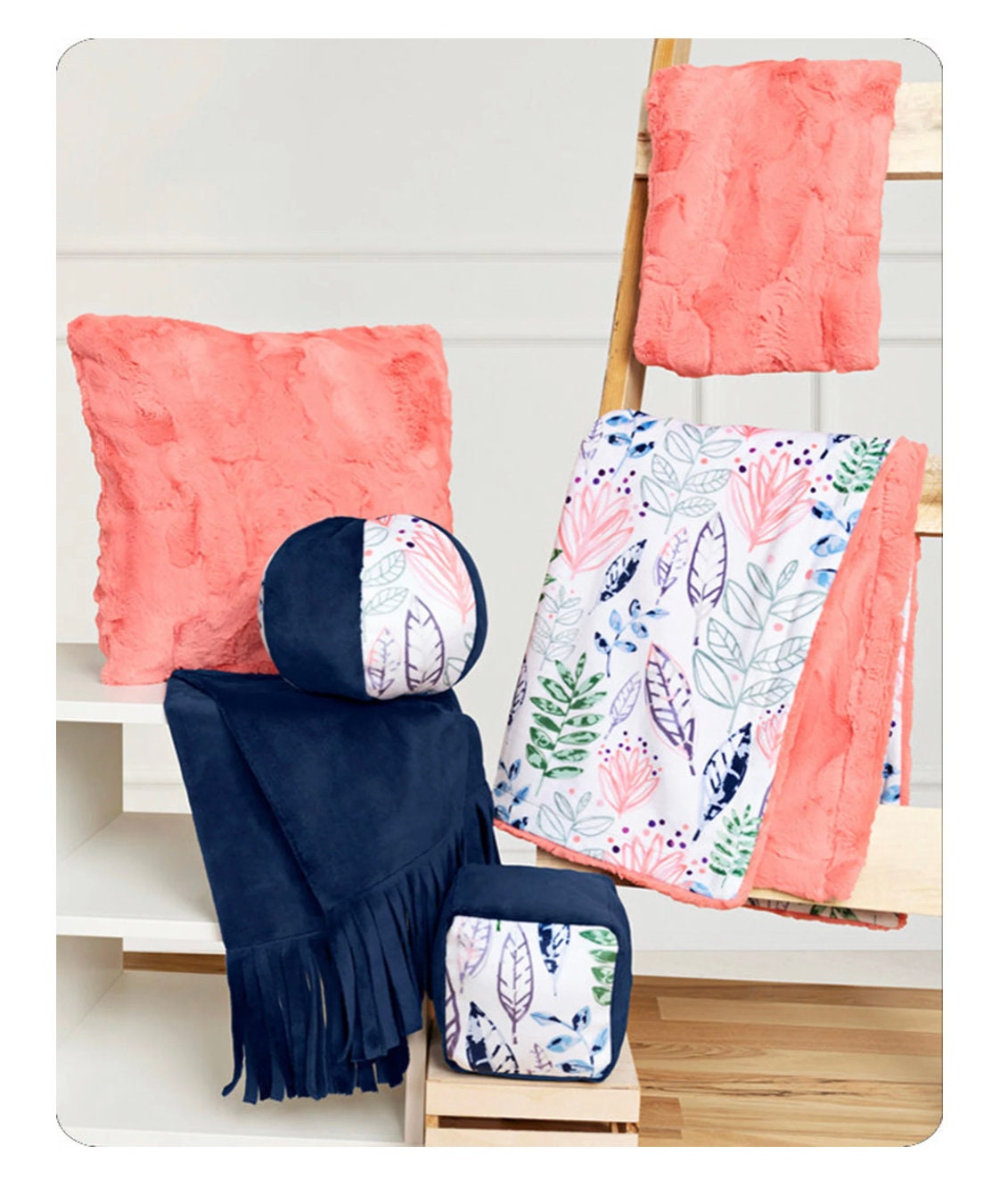 Beginner Box Cuddle Kit - Spring Leaves - Learn to Sew With Minky - Etsy