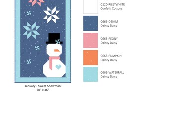 January - 2024 Door Banner Kit of the Month Club - Riley Blake Designs ...