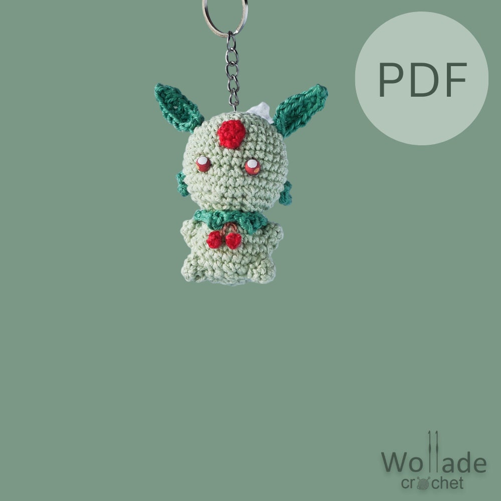 Palworld Lifmunk Squirell Crochet Pattern PDF Keychain - Etsy