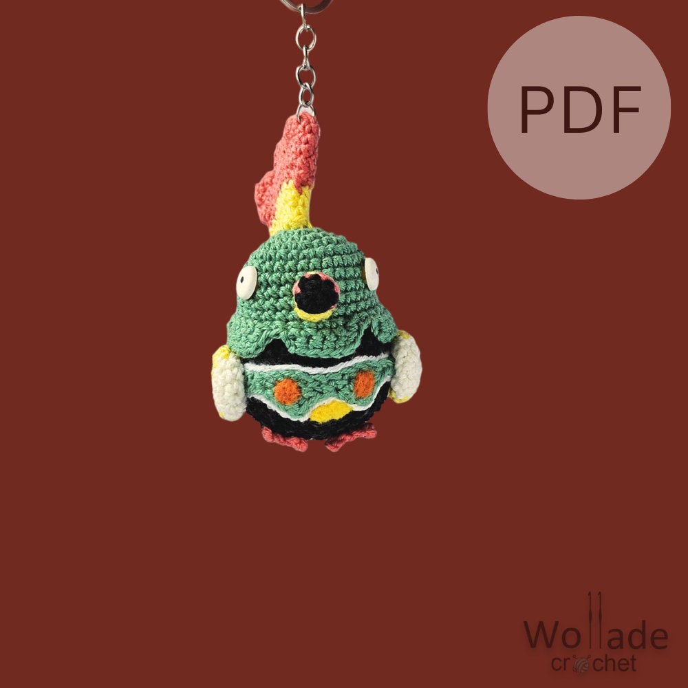 TOCOTOCO PALWORLD Keychain Toucan Bird Plushie Amigurumi Pattern PDF in ...