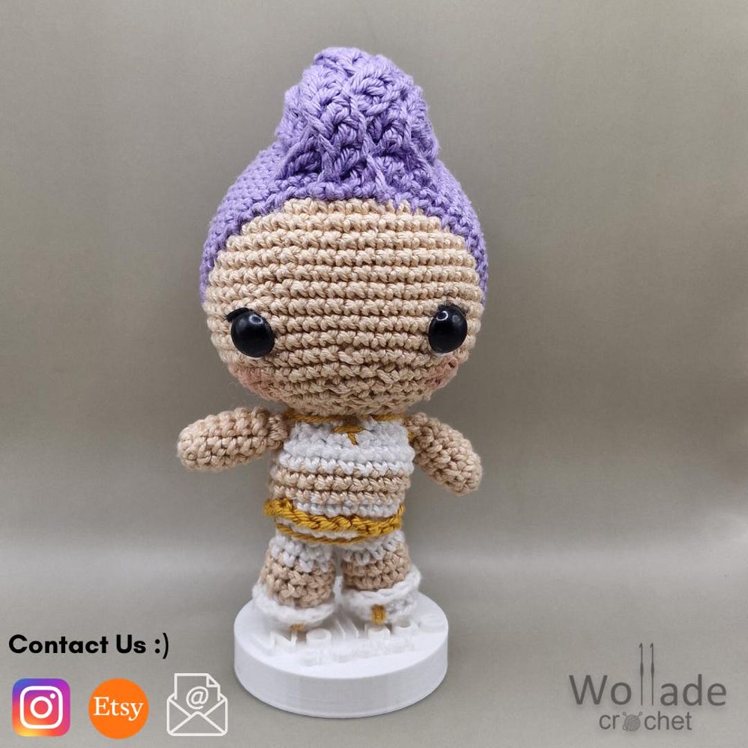 Kpop Demon Hunters Rumi Crochet Figure - Etsy