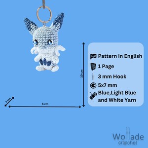 CHILLET PALWORLD Keychain Weasel Plushie Amigurumi Pattern PDF in ...