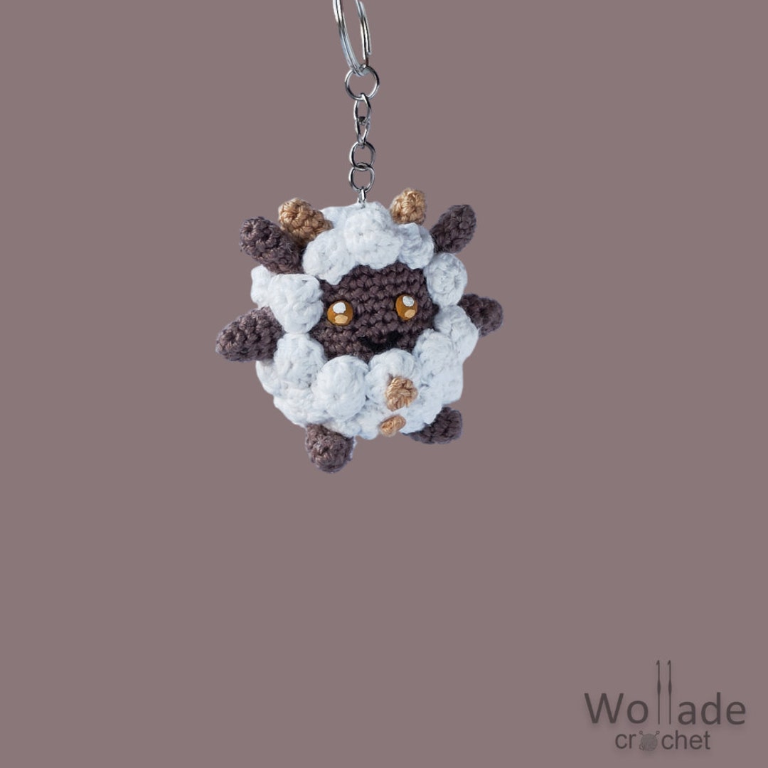 Palworld Lamball Lamb Keychain - Etsy