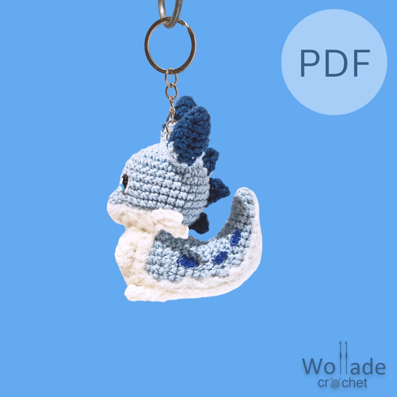 CHILLET PALWORLD Keychain Weasel Plushie Amigurumi Pattern PDF in ...
