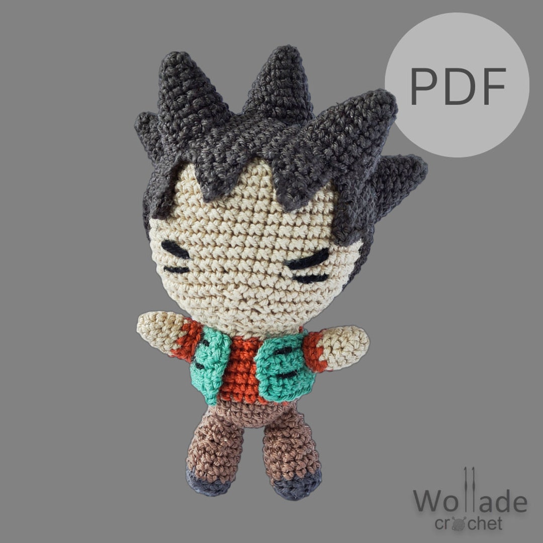 Trainer Brock Character Crochet Pattern PDF - Etsy Australia