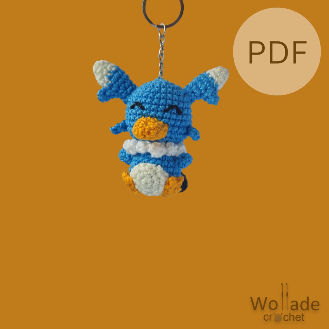 FUACK PALWORLD Keychain Platypus Duck Plushie Amigurumi Pattern PDF in ...