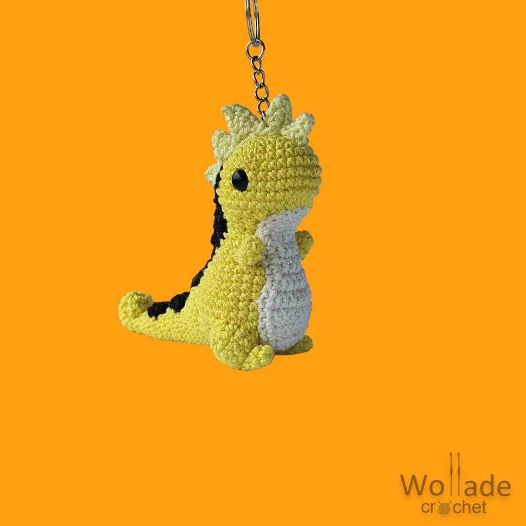 RELAXAURUS Lux PALWORLD Dinosaur Dino Keychain Plushie Amigurumi - Etsy