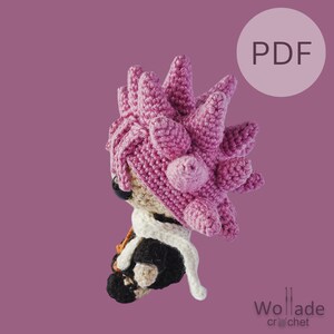 Natsu Fairy Tail Amigurumi Pattern PDF - Etsy