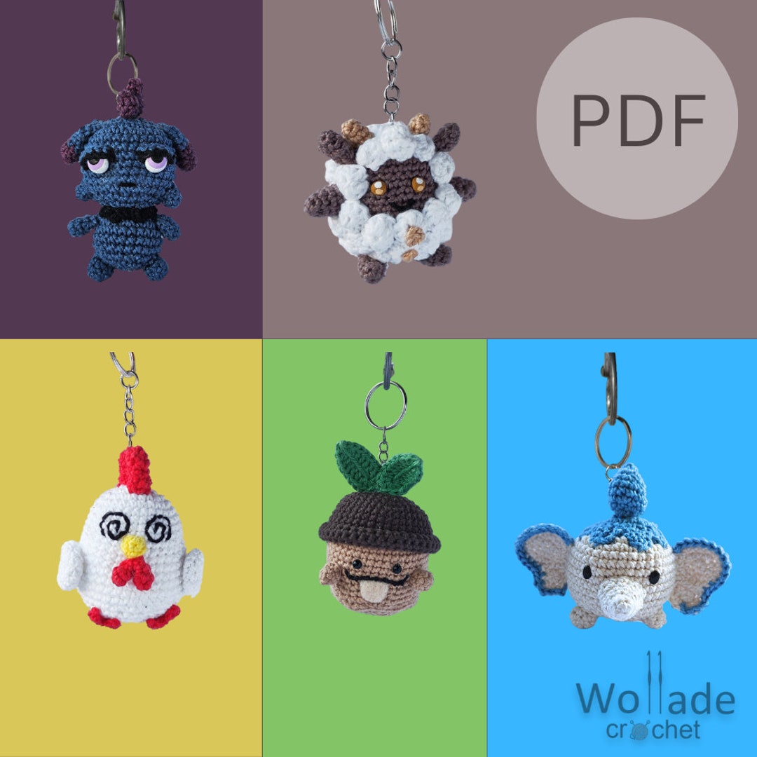 PALWORLD BUNDLE Chikipi Depresso Lamball Teafant and Gumoss Keychain ...