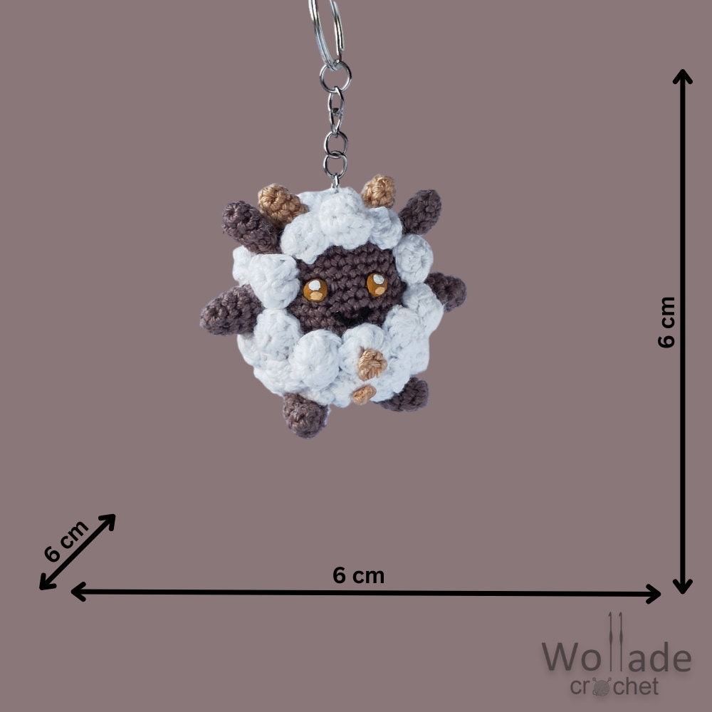 LAMBALL PALWORLD Sheep Lamb Keychain Plushie Amigurumi - Etsy Hong Kong