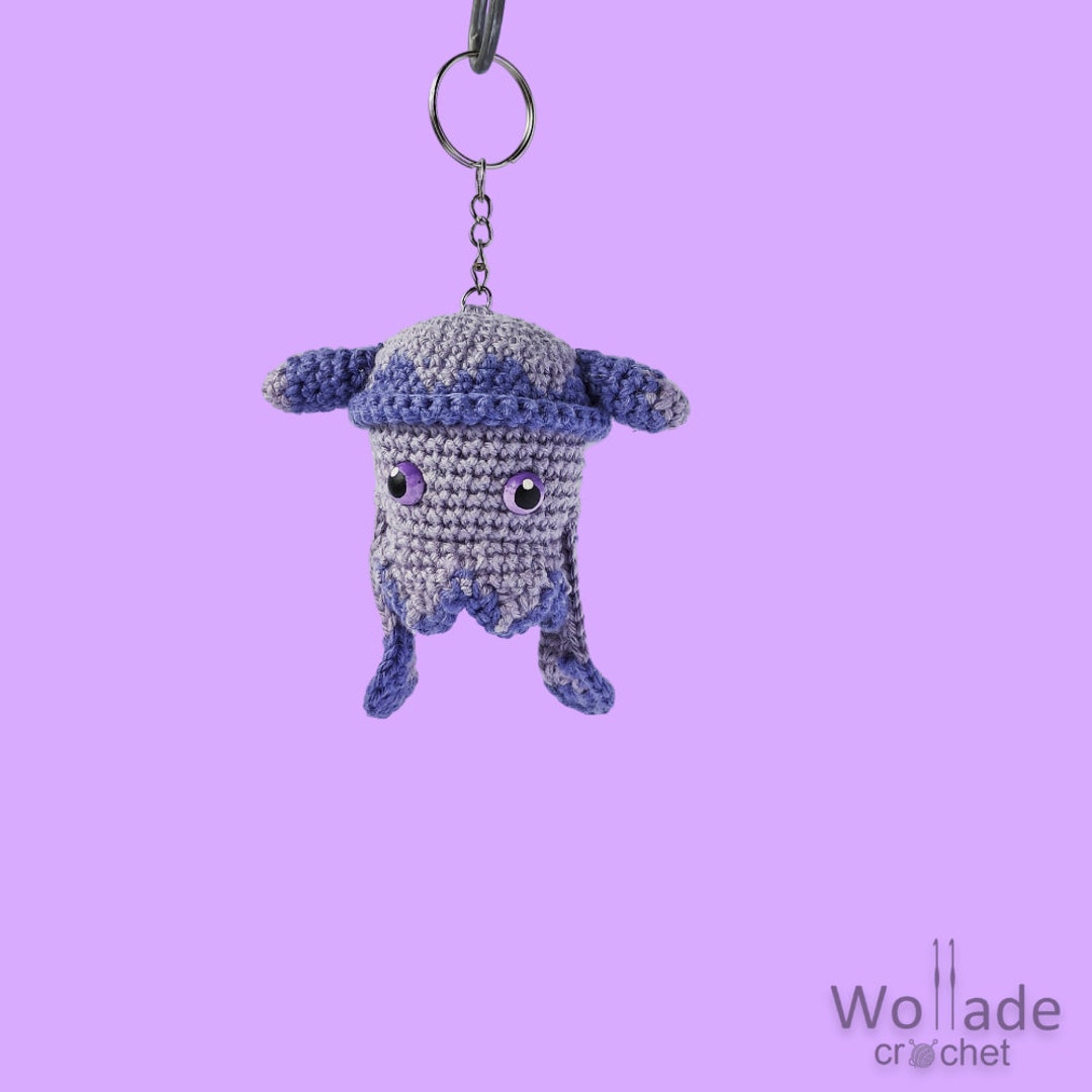 KILLAMARI PALWORLD Squid Keychain Plushie Amigurumi - Etsy