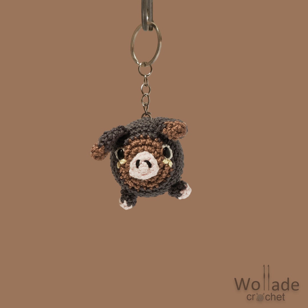 Keychain - Le Chonk Pig - Etsy