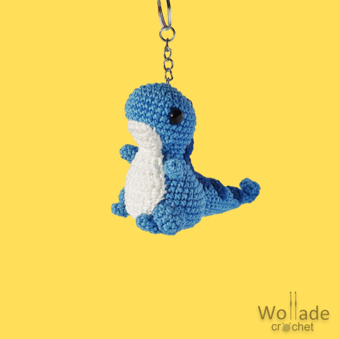 RELAXAURUS PALWORLD Dinosaur Dino Keychain Plushie Amigurumi - Etsy