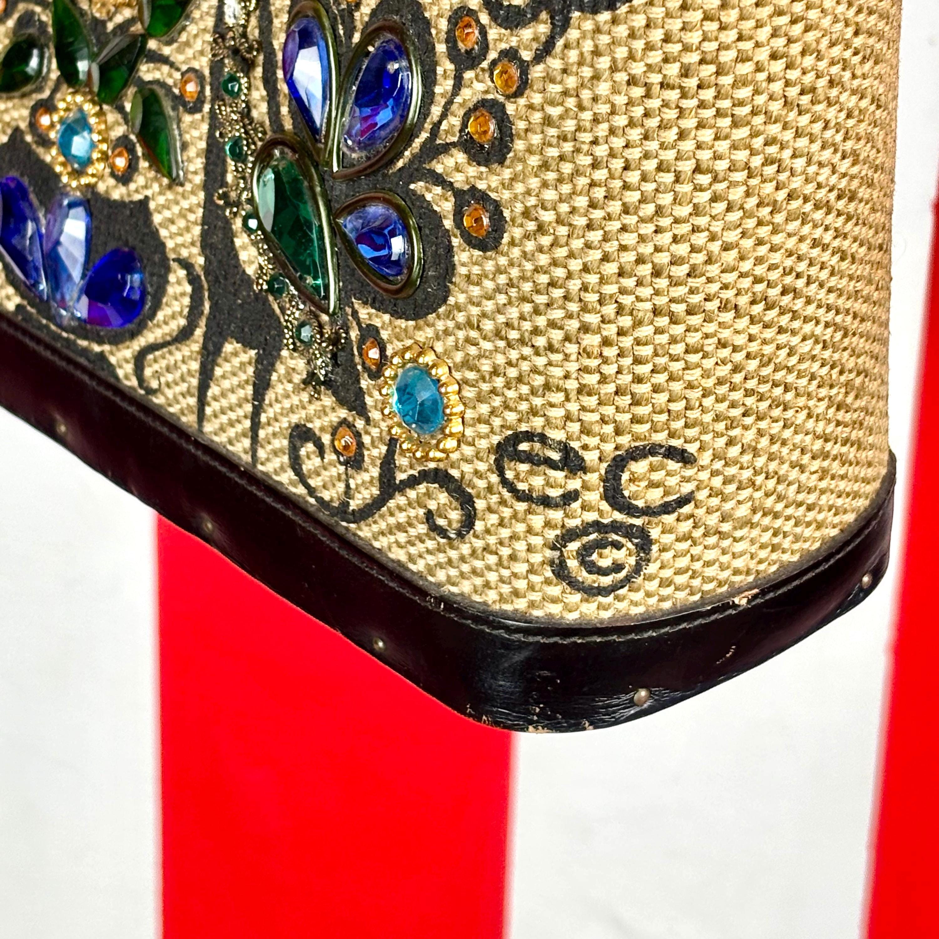 1960s Enid Collins of Texas Bejewelled Collectible Artisan Designer ...