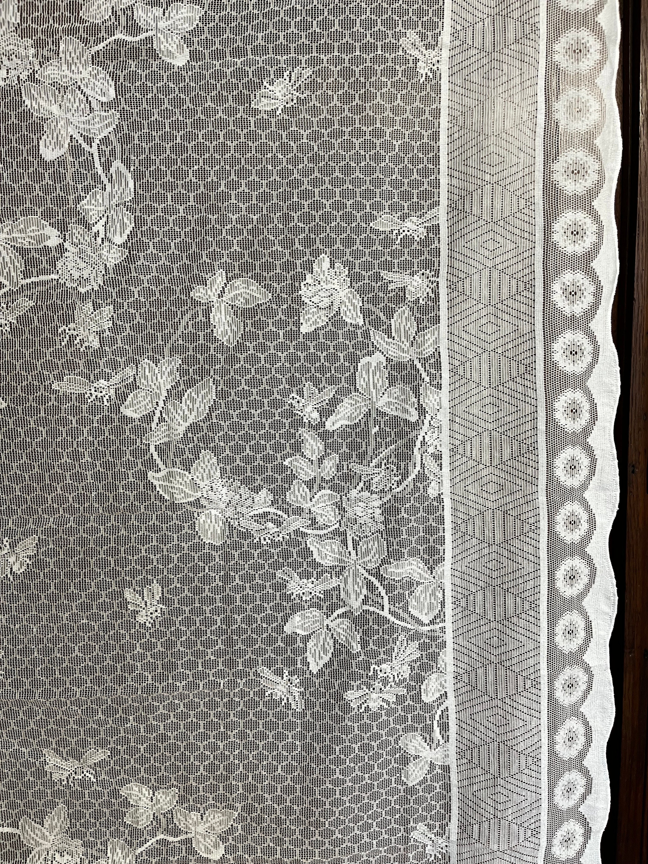 Candace Wheeler Honey Bee Victorian Design 14 Point Cotton Lace Panel ...