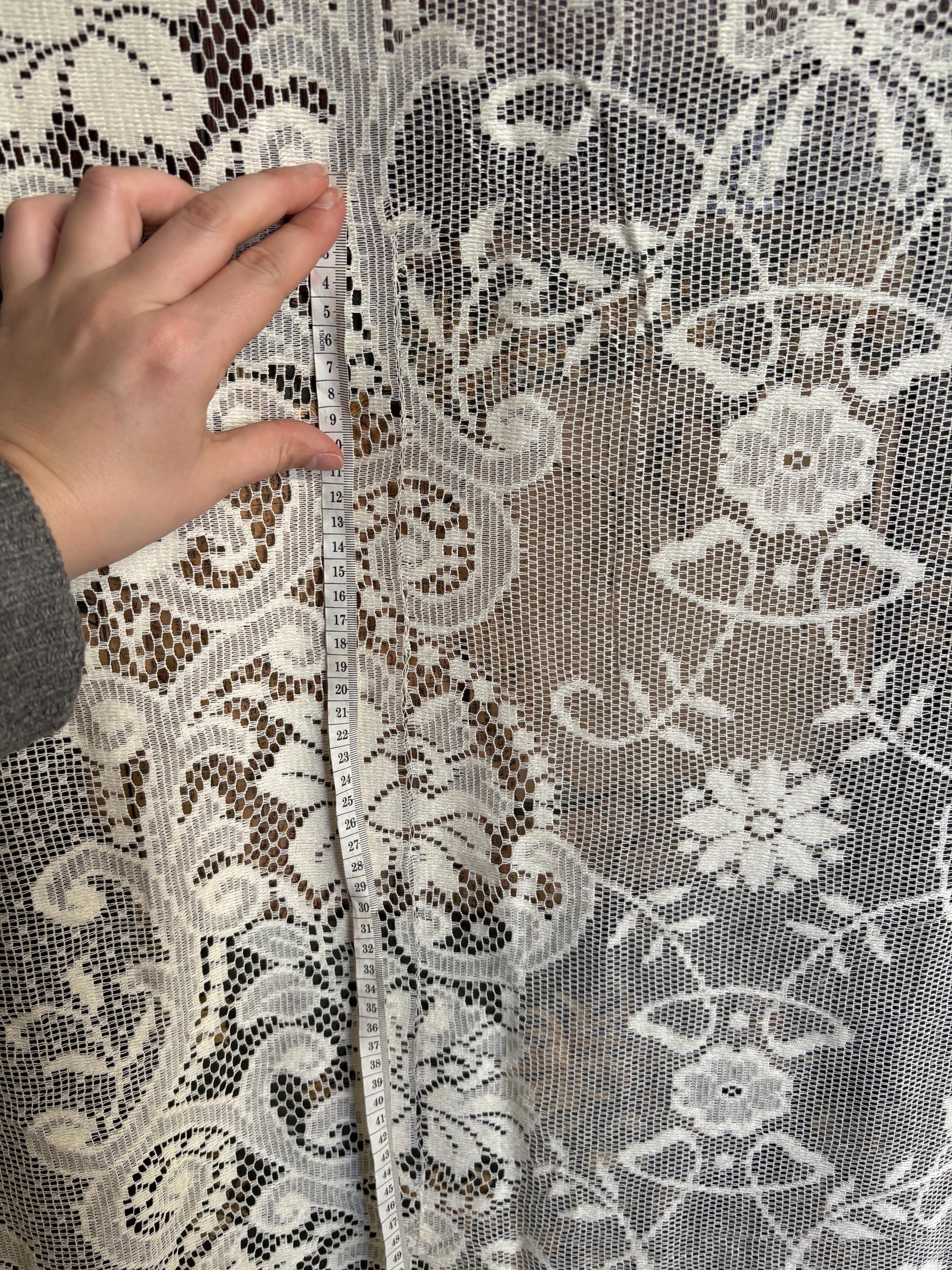 Emily Victorian Bone Design Lace Panel 150 X 259 * WITH SEW UP* - Etsy