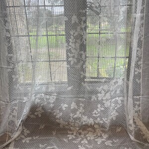 Candace Wheeler Honey Bee Victorian Design 14 Point Cotton Lace Panel ...
