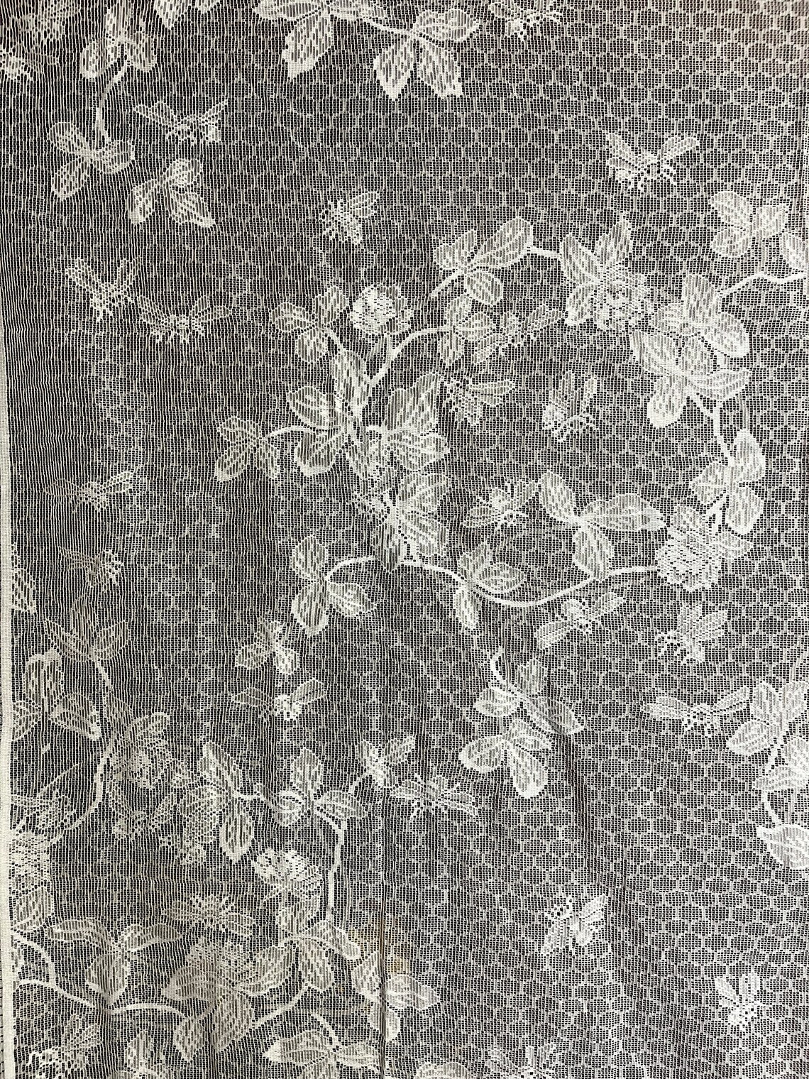 Candace Wheeler Honey Bee Victorian Design 14 Point Cotton Lace Panel ...