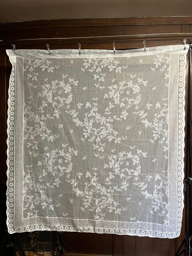Candace Wheeler Honey Bee Victorian Design 14 Point Cotton Lace Panel ...