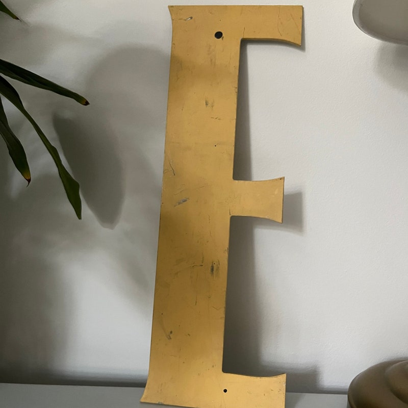 Vintage Wall Letters - Etsy