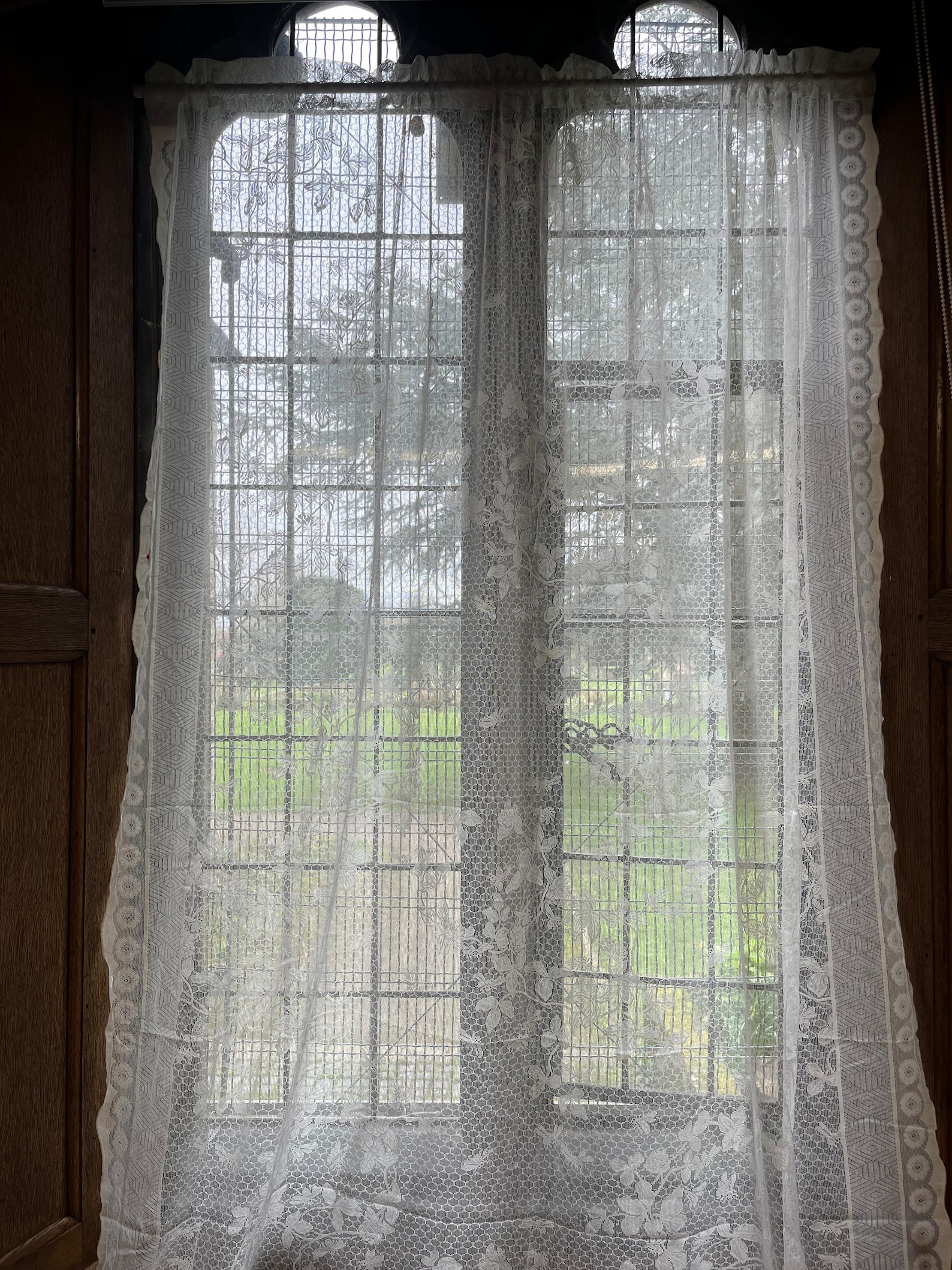 Candace Wheeler Honey Bee Victorian Design 14 Point Cotton Lace Panel ...