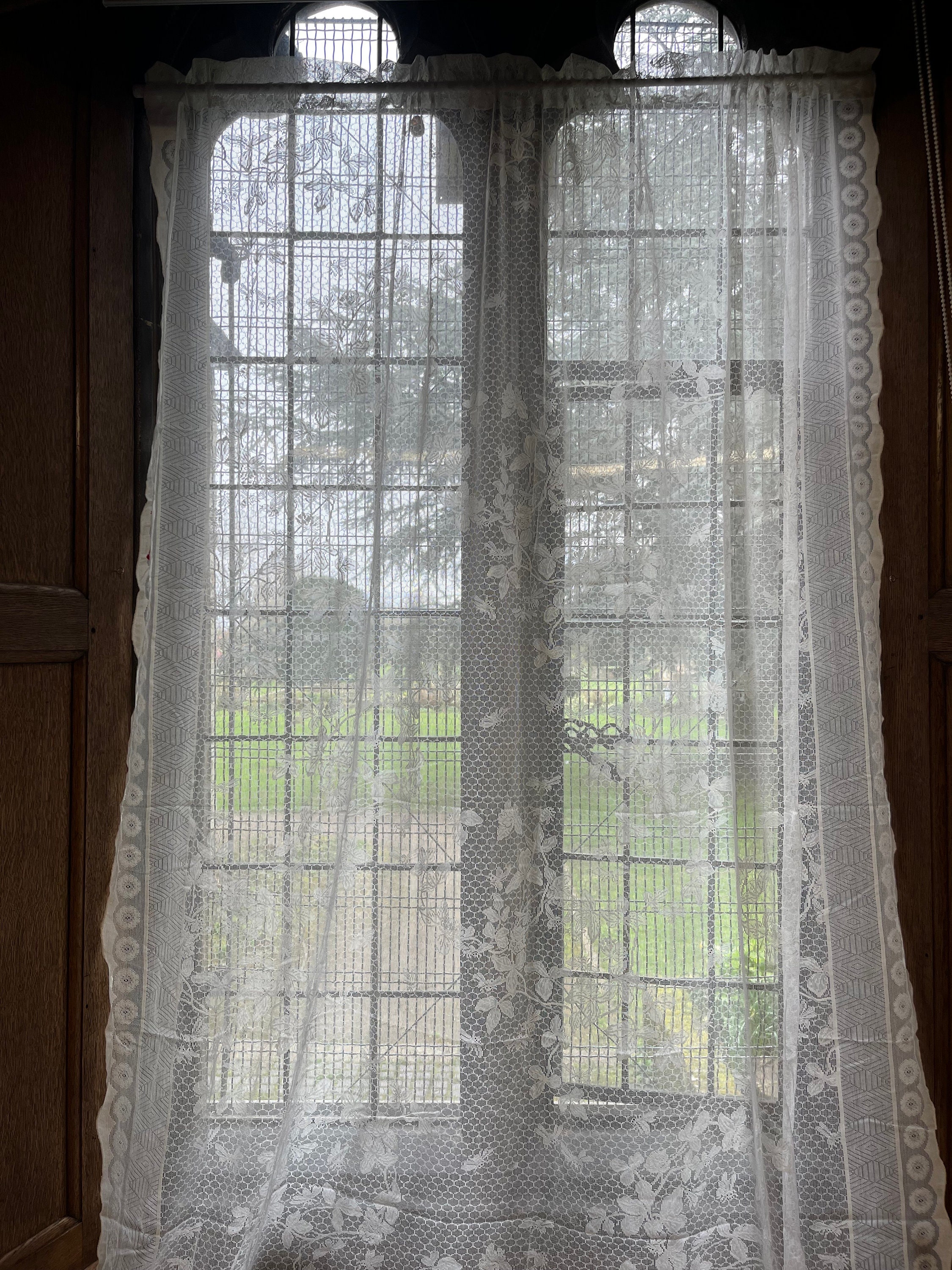 Candace Wheeler Honey Bee Victorian Design 14 Point Cotton Lace Panel ...