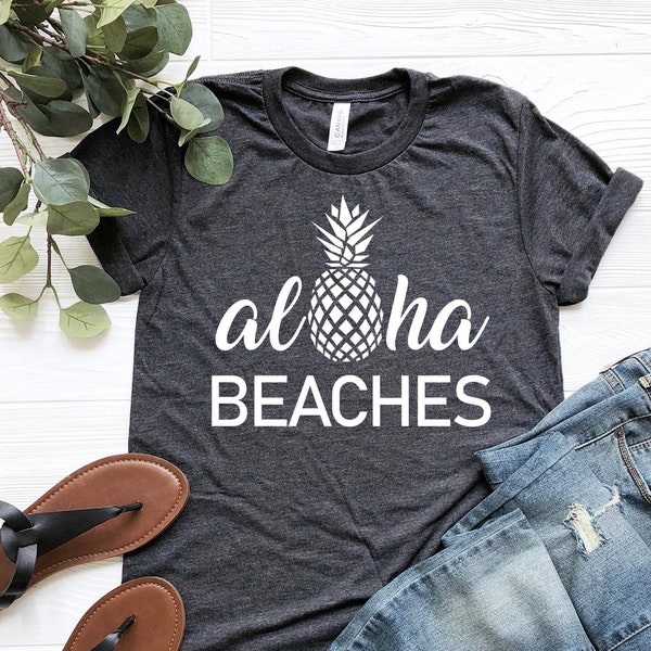 Aloha Beaches Shirt - Etsy
