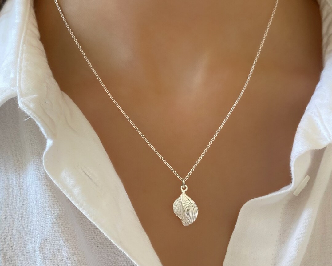 Shell Necklace Sterling Silver 925 Sea Shell Pendant, Shell Necklace ...