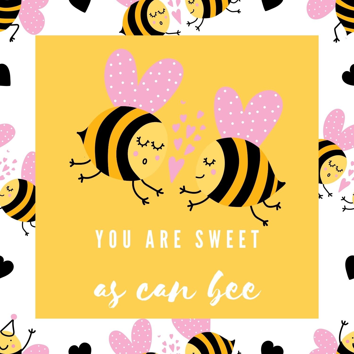 Bee Themed Valentine - Etsy