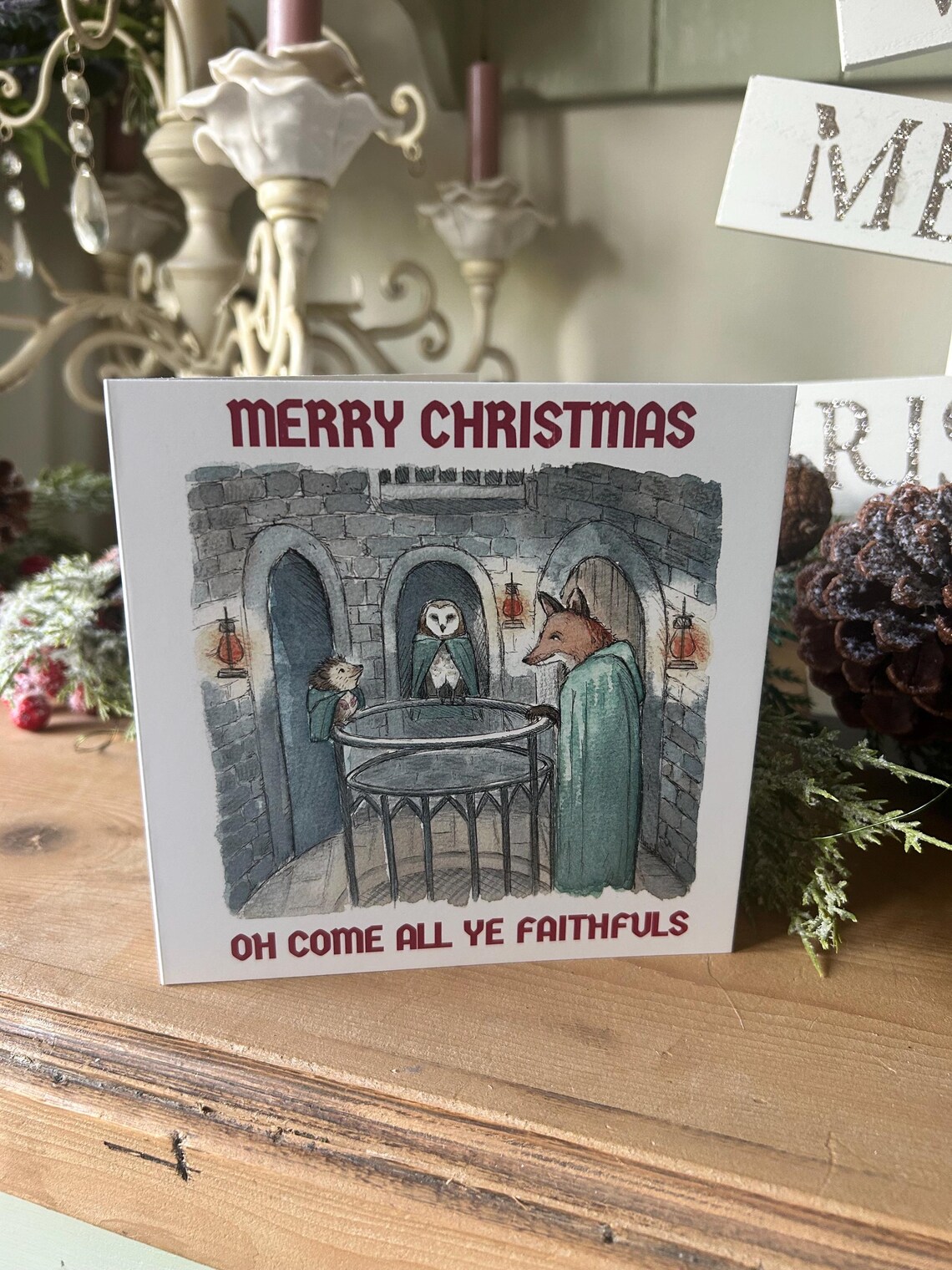 Greetings Cards Pack of 4 With Envelopes Christmas Traitors - Etsy