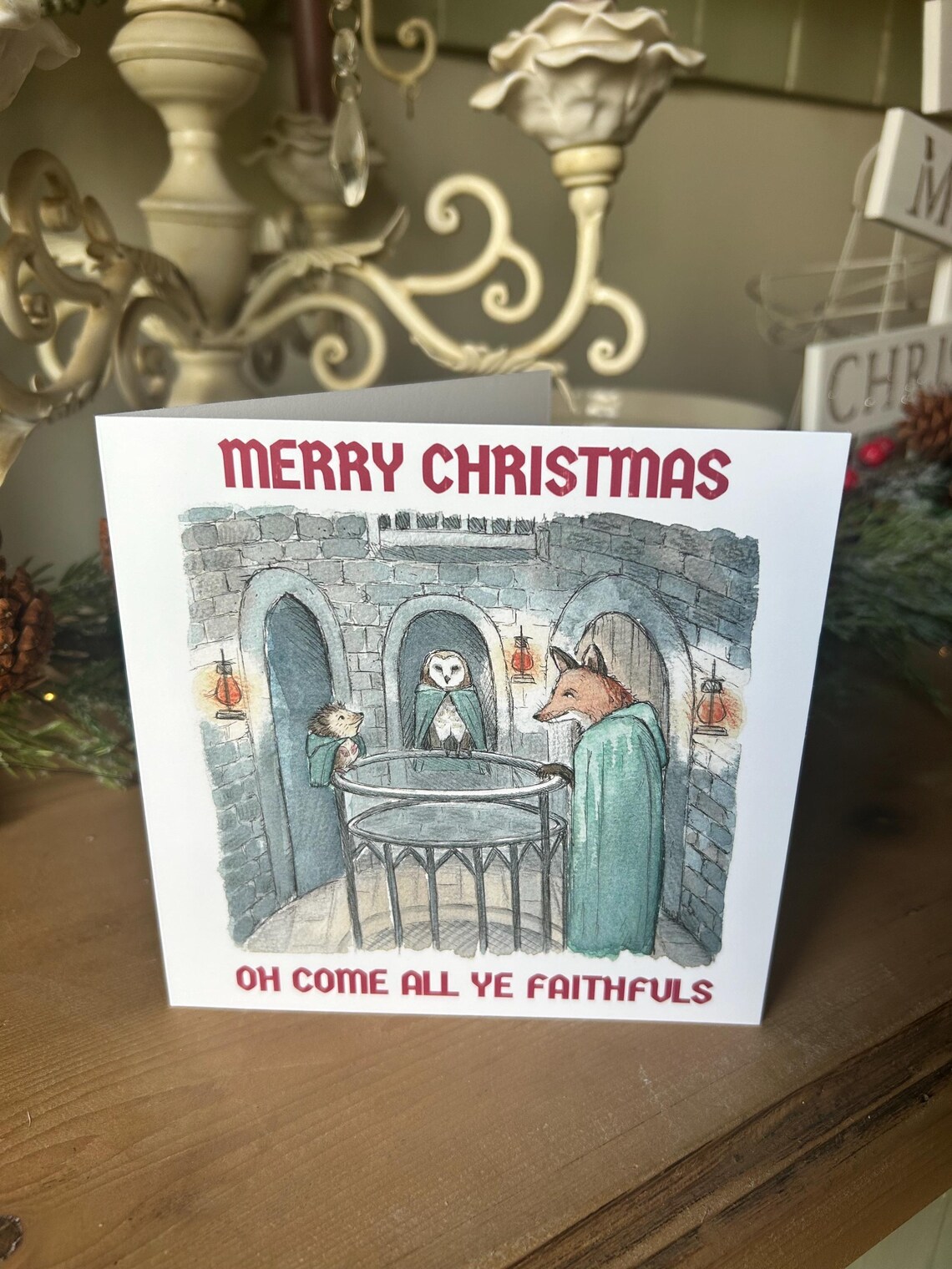 Greetings Cards Pack of 4 With Envelopes Christmas Traitors - Etsy