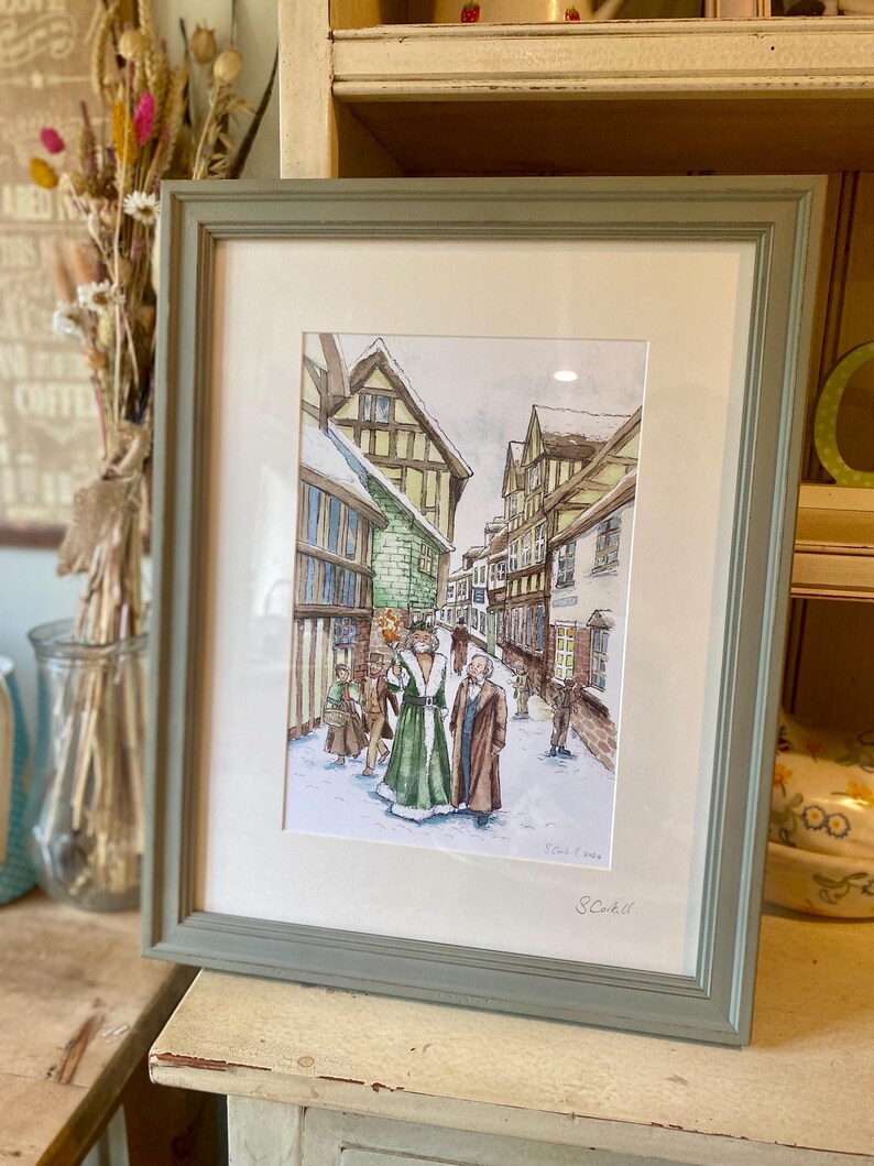 A4 Signed Print of A Christmas Carol - Etsy