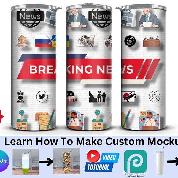 News Reporter - Etsy