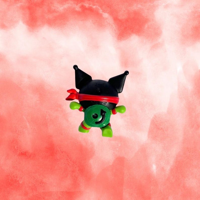Kuromi X Raphael Ninja Turtle Figure #12 - Etsy